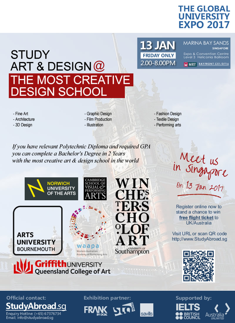 Study Art & Design – The Global University Expo